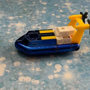 Vintage Transformers G2 Metallic Blue Seaspray Mini Car Autobot Figure ...