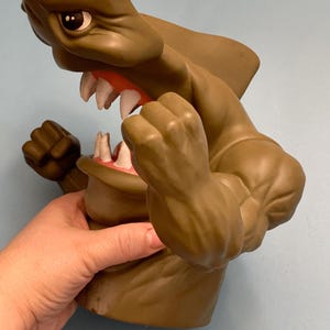 1994 Street Shark JAB Rubber Hand Puppet. Street Wise Designs VERY RARE ...