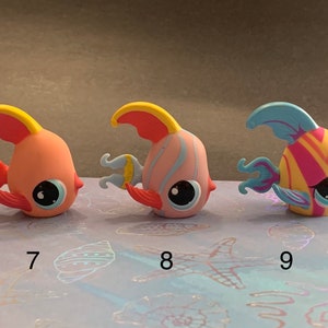 LPS Fish! U Pick! Hasbro Littlest Pet Shop Poisson, Gold Fish, Angel ...