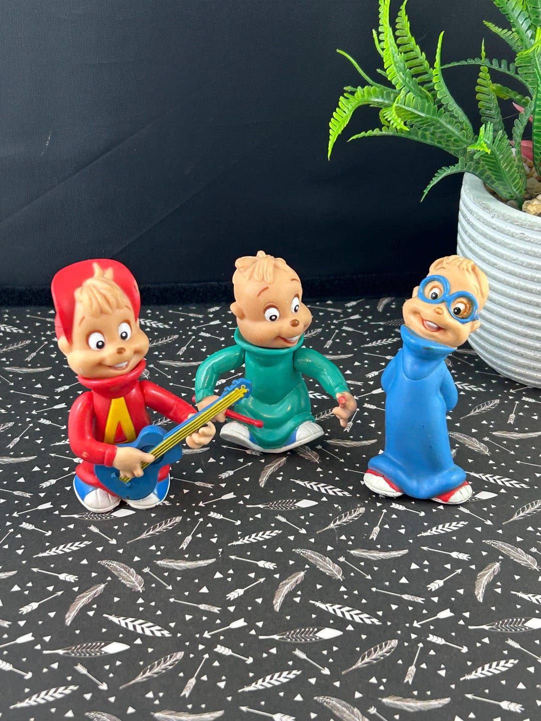 Vintage PVC the Chipmunks - Alvin, Simon & Theodore - PVC Figure 3 ...