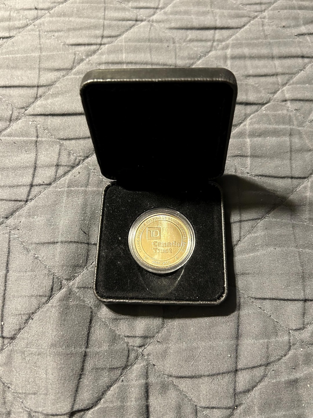 1999-2001 TD Canada Trust Commemorative Coin/token in Case - Etsy