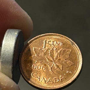 RARE 2006 Canada Penny- No P No Logo Magnetic Coin - Etsy