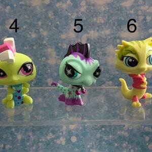 LPS Punkiest Pets, Lizard, Frog, Fairy, Gecko, Iguana, Chameleon ...
