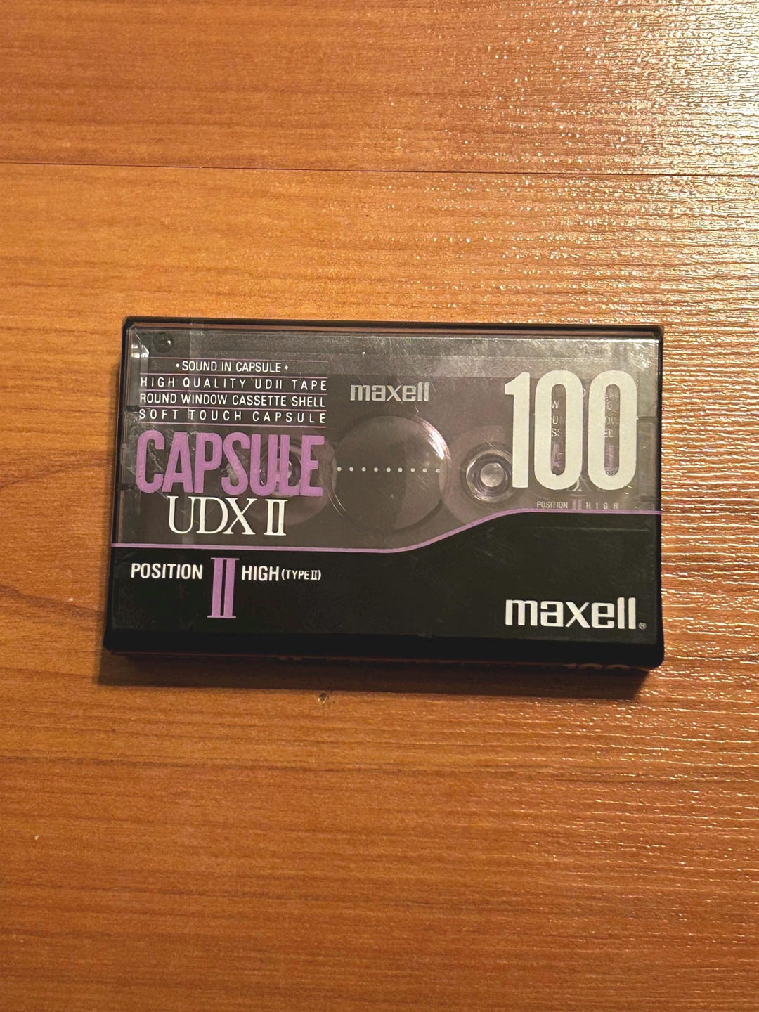 Maxell Capsule UDX II High Bias Type II Cassette Tapes 100 Minute. New ...