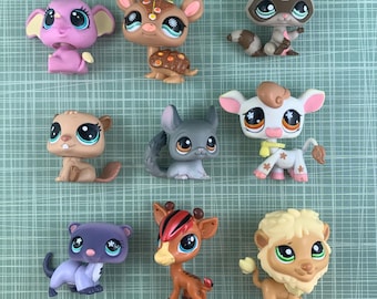 Authentic LPS Animals - You Choose - Llama, Cow, Ferret, Lion, Ostrich ...
