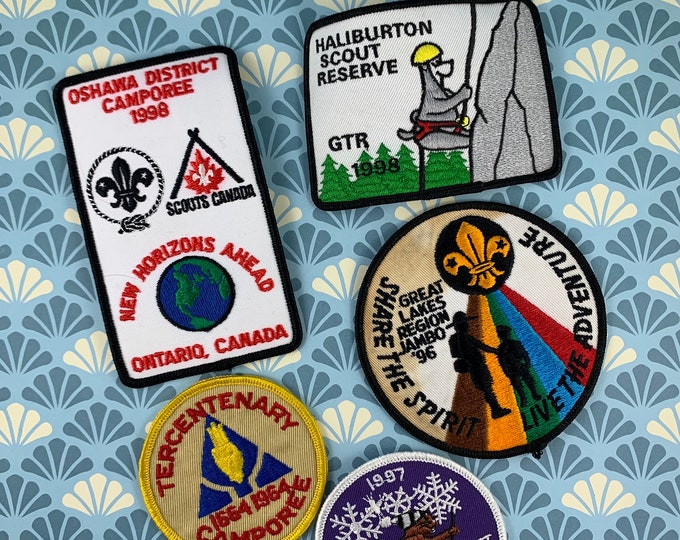 Rare Vintage Boy Scout Camp Patches - Etsy