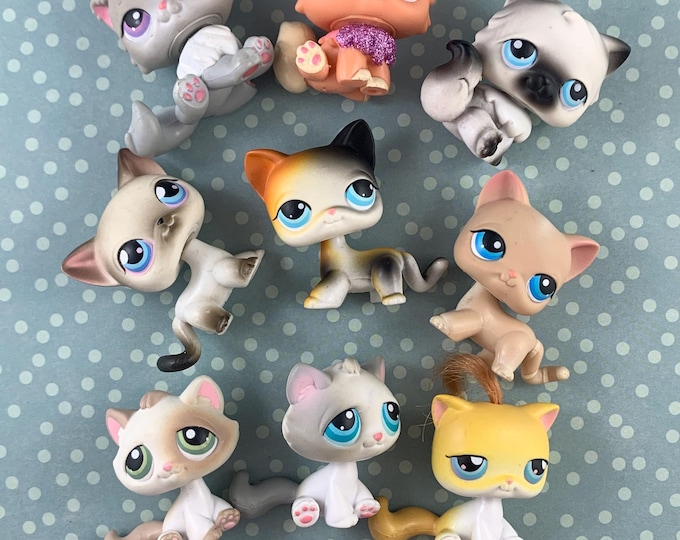 RESTOCK! Authentic Hasbro Littlest Pet Shop - You Pick - Cats ...
