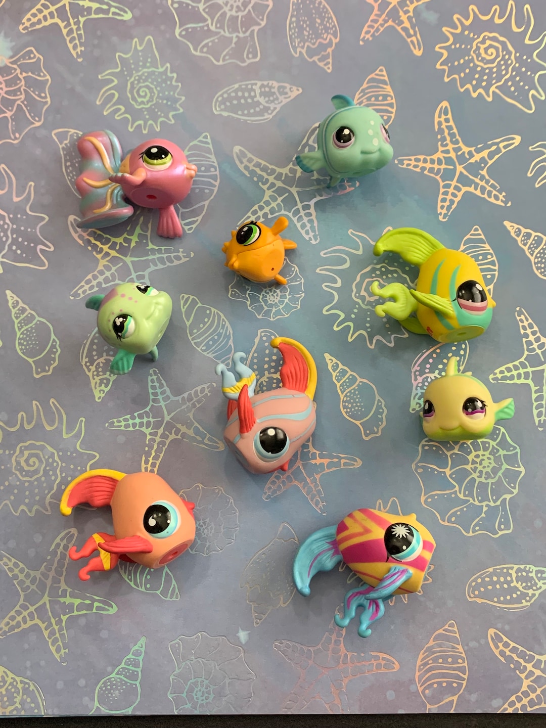 LPS Fish! U Pick! Hasbro Littlest Pet Shop Poisson, Gold Fish, Angel ...