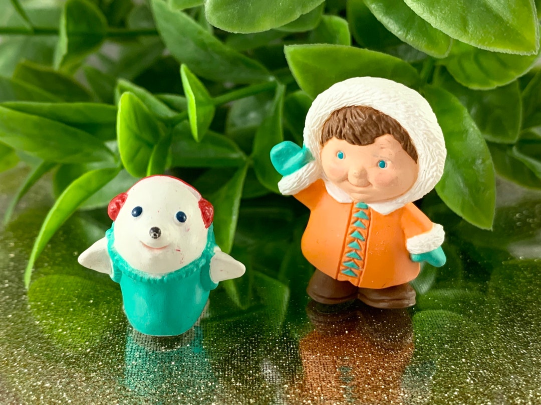 Vintage 1993 Hallmark Merry Miniature Ornaments - Seal With Earmuffs ...