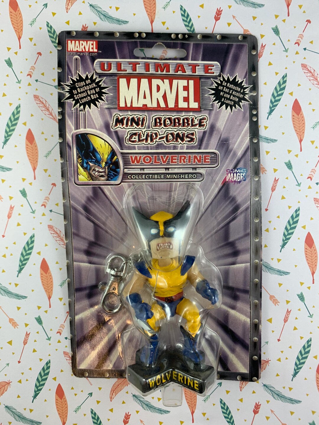 Ultimate Marvel Mini Bobble Clip-on - WOLVERINE - Collectible Mini Hero ...