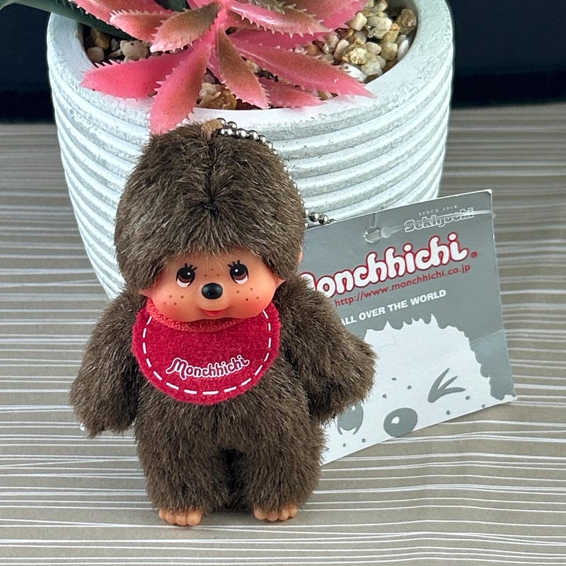 Monchhichi Keychain - Etsy
