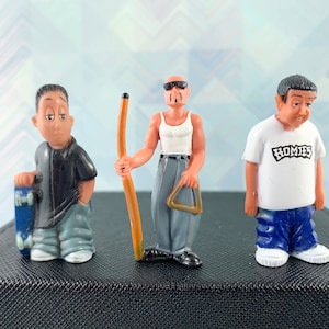 Vintage 90's Lil Homies by David Gonzales - Lil Homies Mini 9 Figure ...