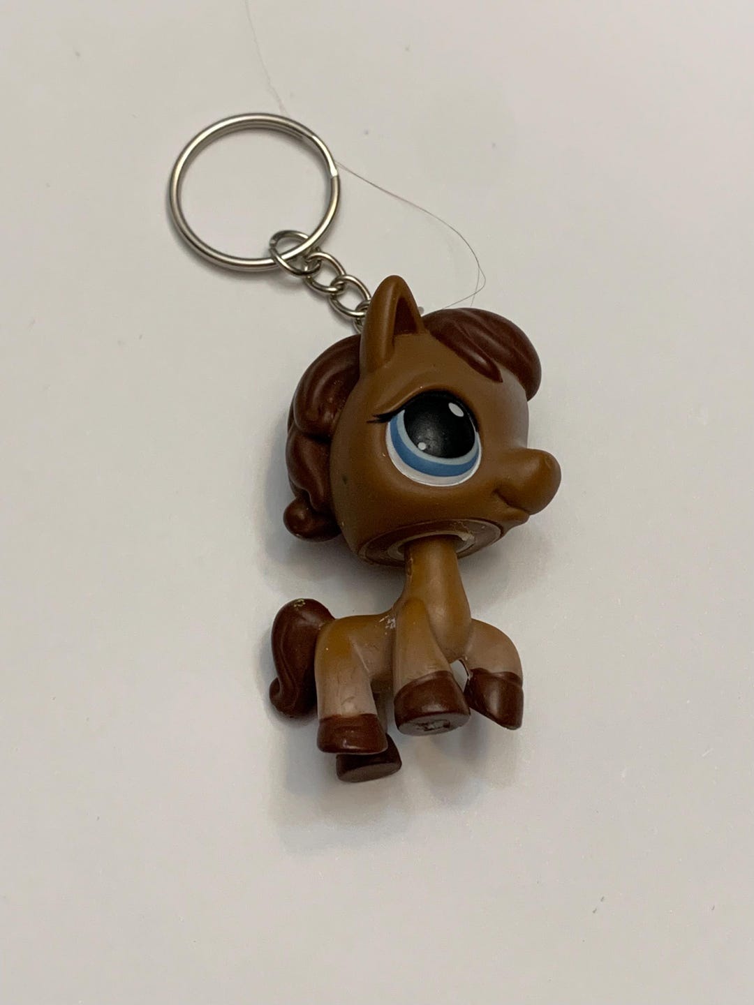 Vintage Littlest Pet Shop Horse Figure Keychain Carry Some LPS ...