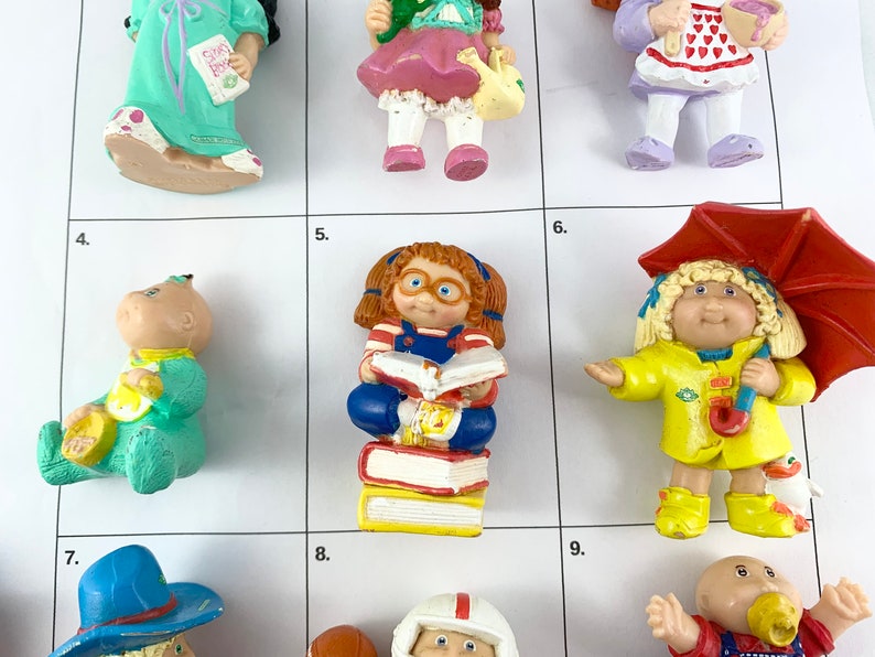Vintage 1980s Cabbage Patch Doll PVC Figures Pick-a-figure - Etsy