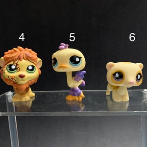 Authentic LPS Animals You Choose Llama, Cow, Ferret, Lion, Ostrich, Fox ...