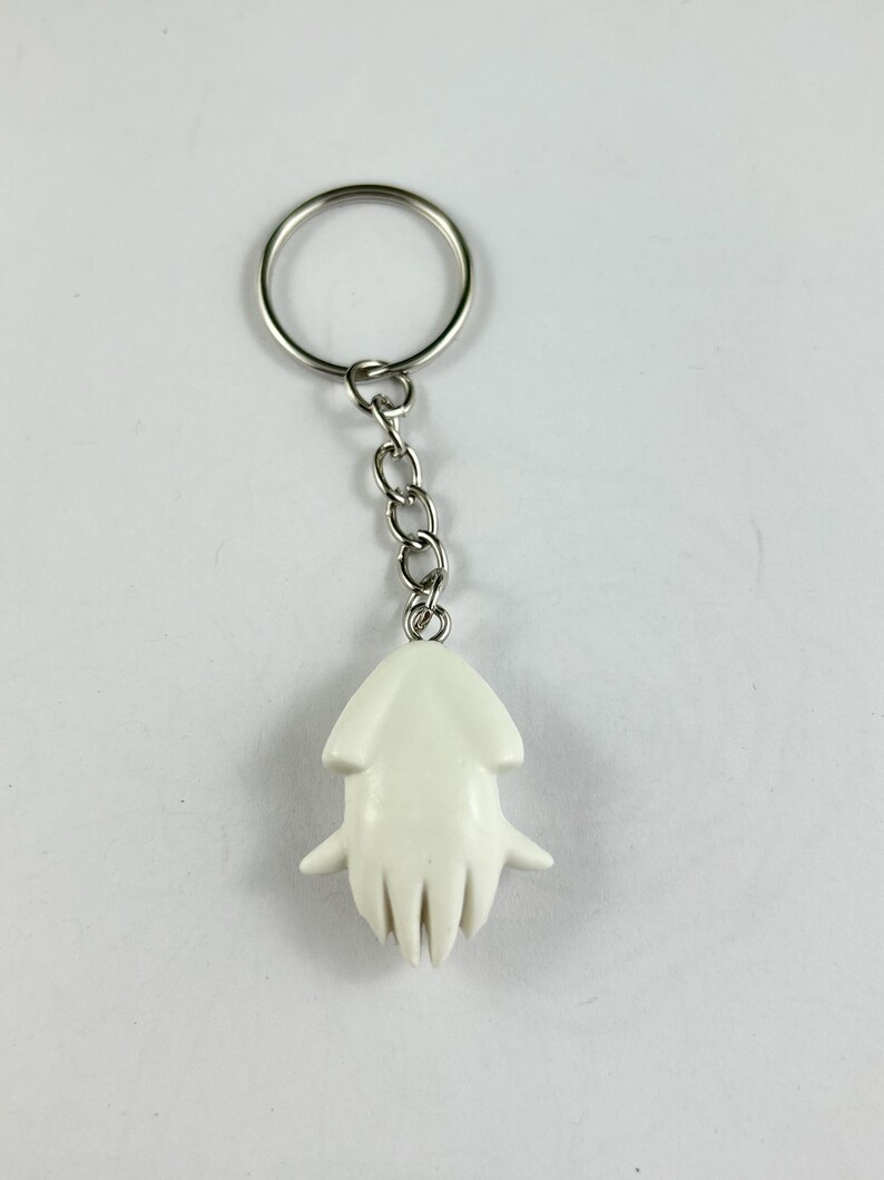 Super Mario Bros Blooper Keychain Backpack Charm - Upcycled Nintendo ...