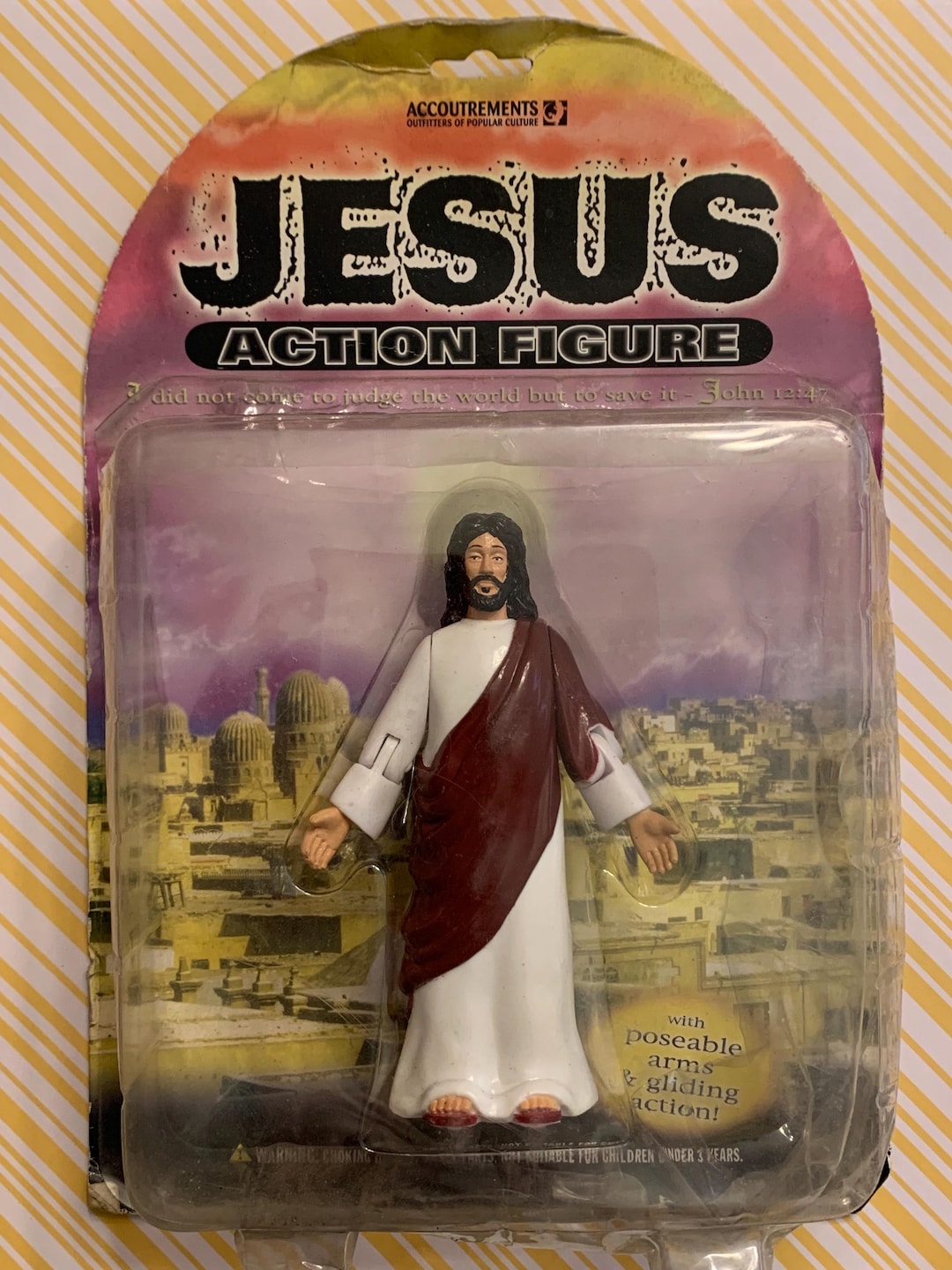 2001 Jesus Action Figure – Poseable Arms – Accoutrements – Vintage ...