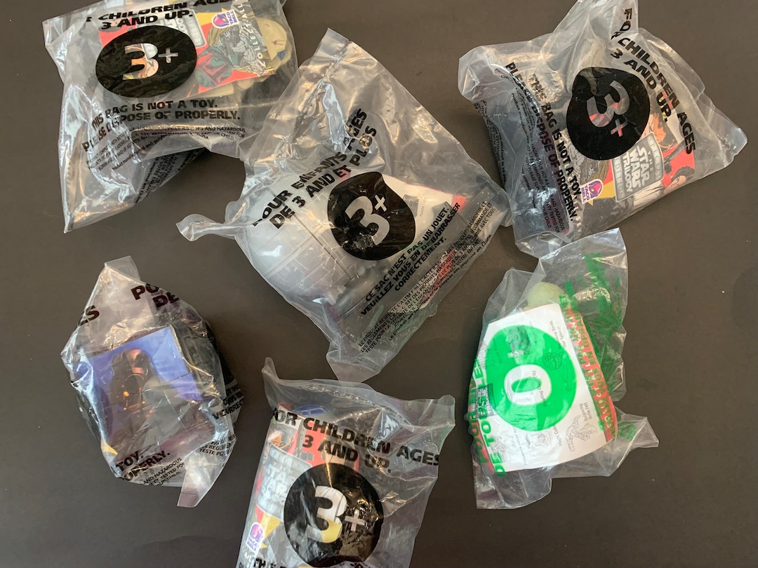 1996 Star Wars Trilogy Special Edition Taco Bell Kids Meal Toys - U ...