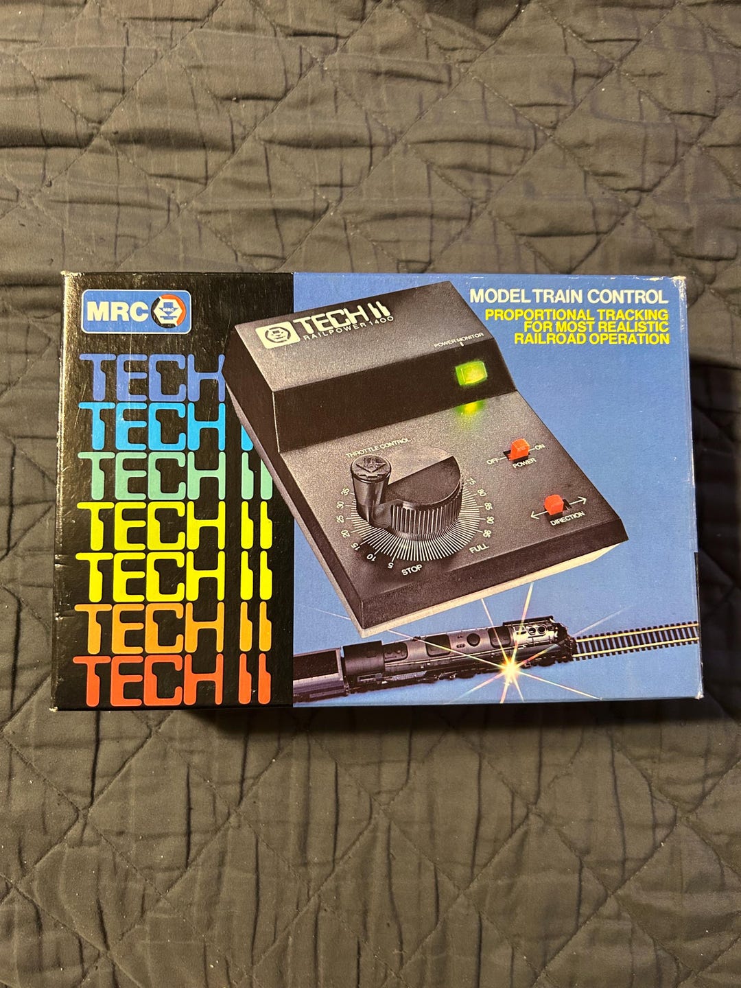 MRC TECH II 2 Railpower 1400 Transformer Ho Scale Power Pack Speed ...