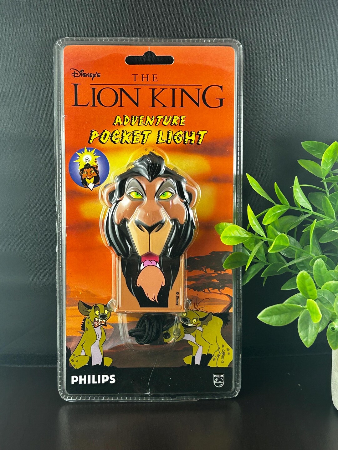 RARE Lion King Disney Pocket Adventure Light Scar Collectors Item ...