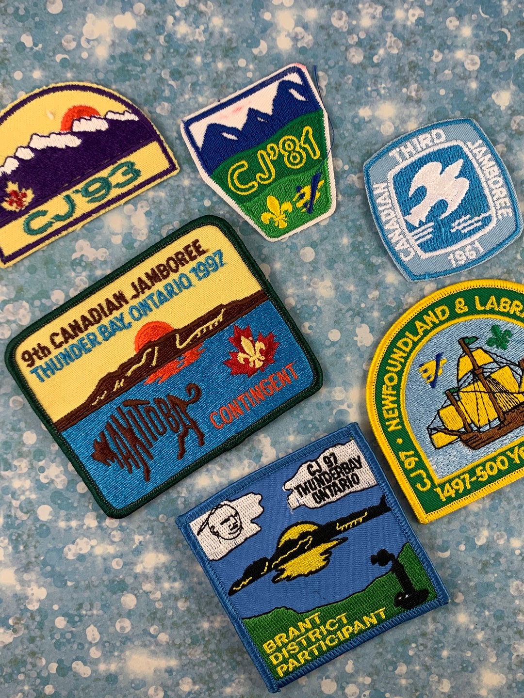 Scouts Canada CJ Badge Patch - You Choose - Cj93, Cj 81, 3rd CJ 1961 ...