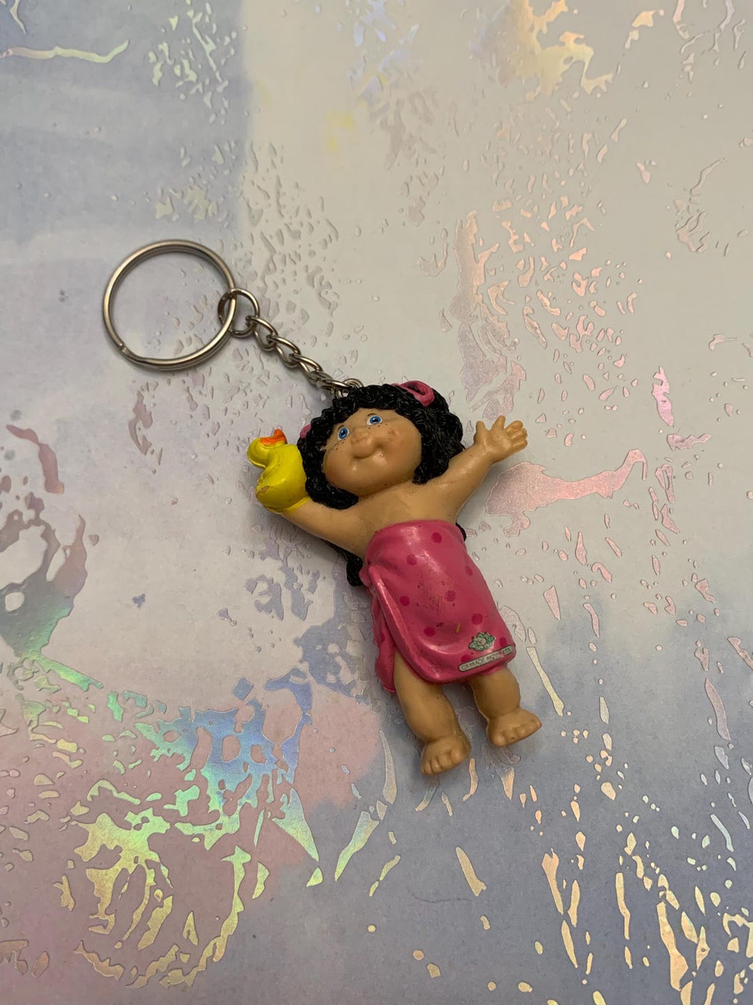 Vintage 1984 Cabbage Patch Kid Figure Keychain - Carry Some 80s Childhood Nostalgia in Your ...