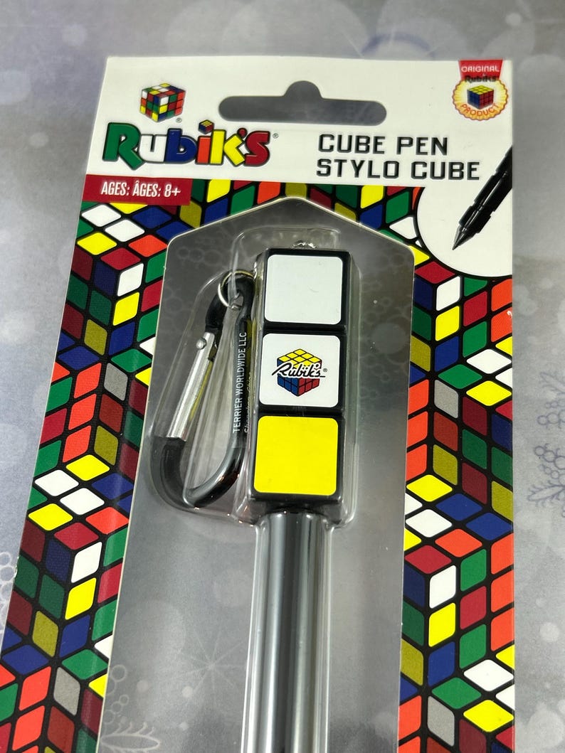 RARE Rubik's Cube Ballpoint Pen Original Rubik's Product New Sealed. - Etsy