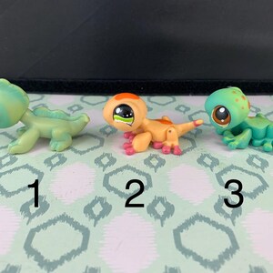 LPS Leapin’ Lizards! Authentic Hasbro Littlest Pet Shop - Your Choice ...