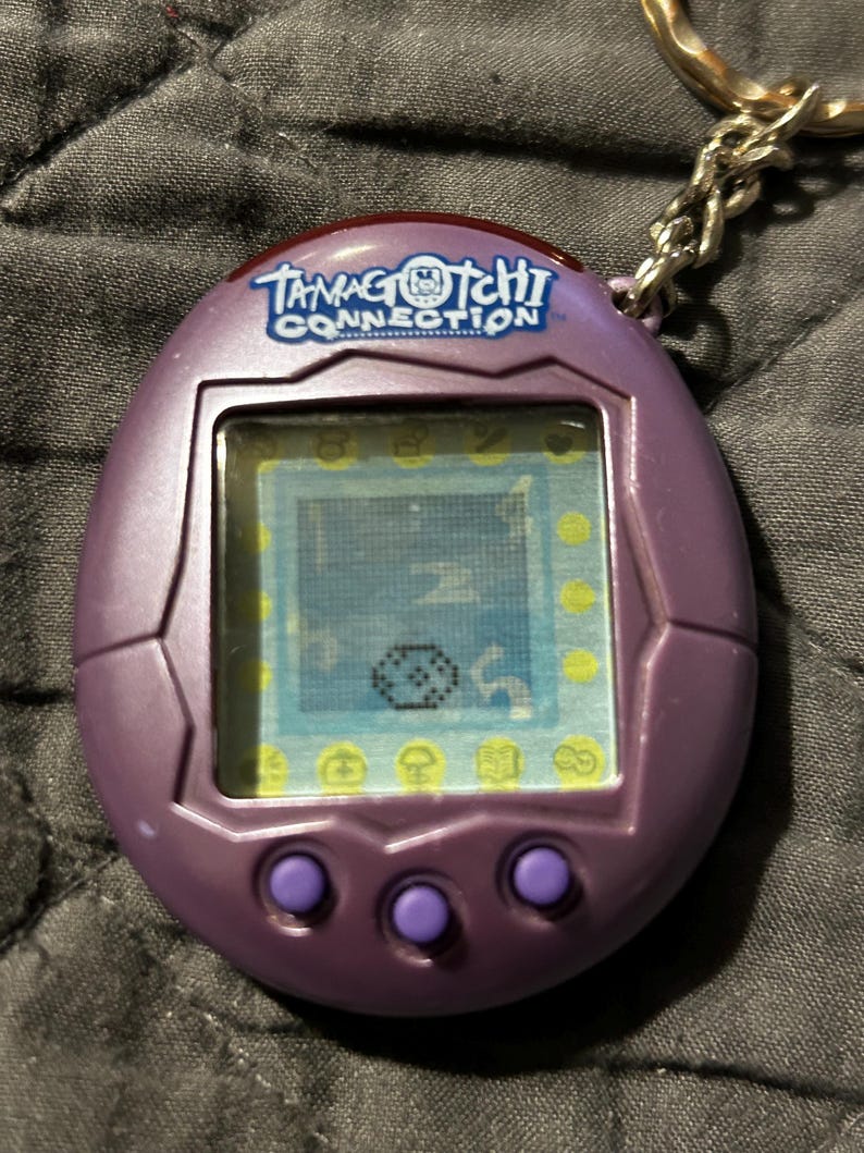 2004 Bandai Tamagotchi Connection V3 Solid Purple Shell - Etsy