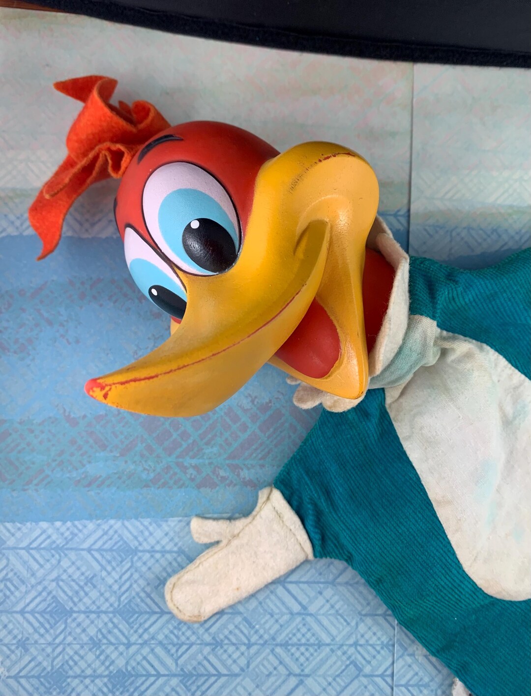Vintage 1960s Woody Woodpecker Hand Puppet – No Voice – Some Wear ...