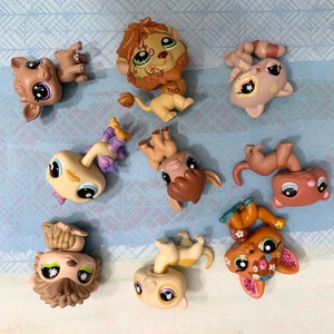 Authentic LPS Animals You Choose Llama, Cow, Ferret, Lion, Ostrich, Fox ...