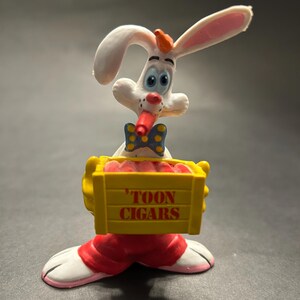 Vintage 1987 Disney Amblin Roger Rabbit PVC Figures Lot. Who Framed ...