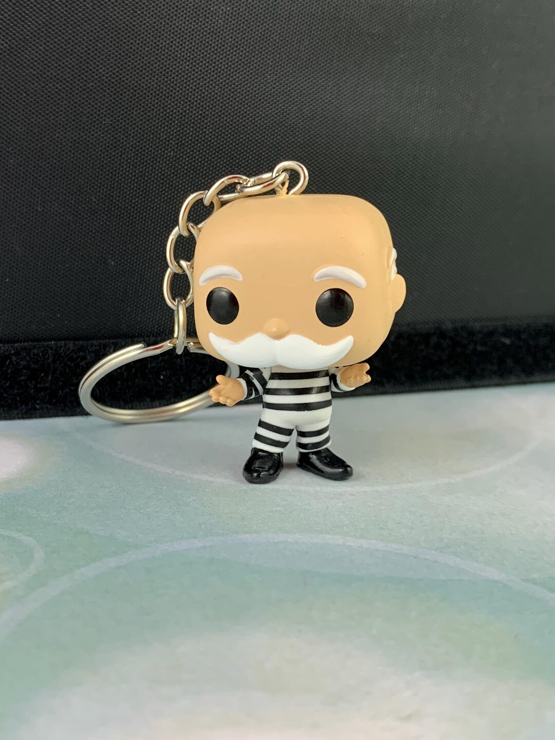 Authentic Funko Mr. Monopoly Jail Outfit Keychain – Classic Game ...