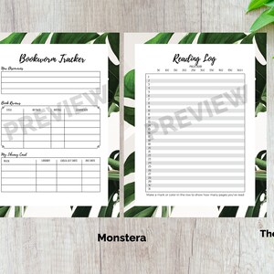 Printable Bookworm Tracker Sheets Reading Tracker Reading | Etsy