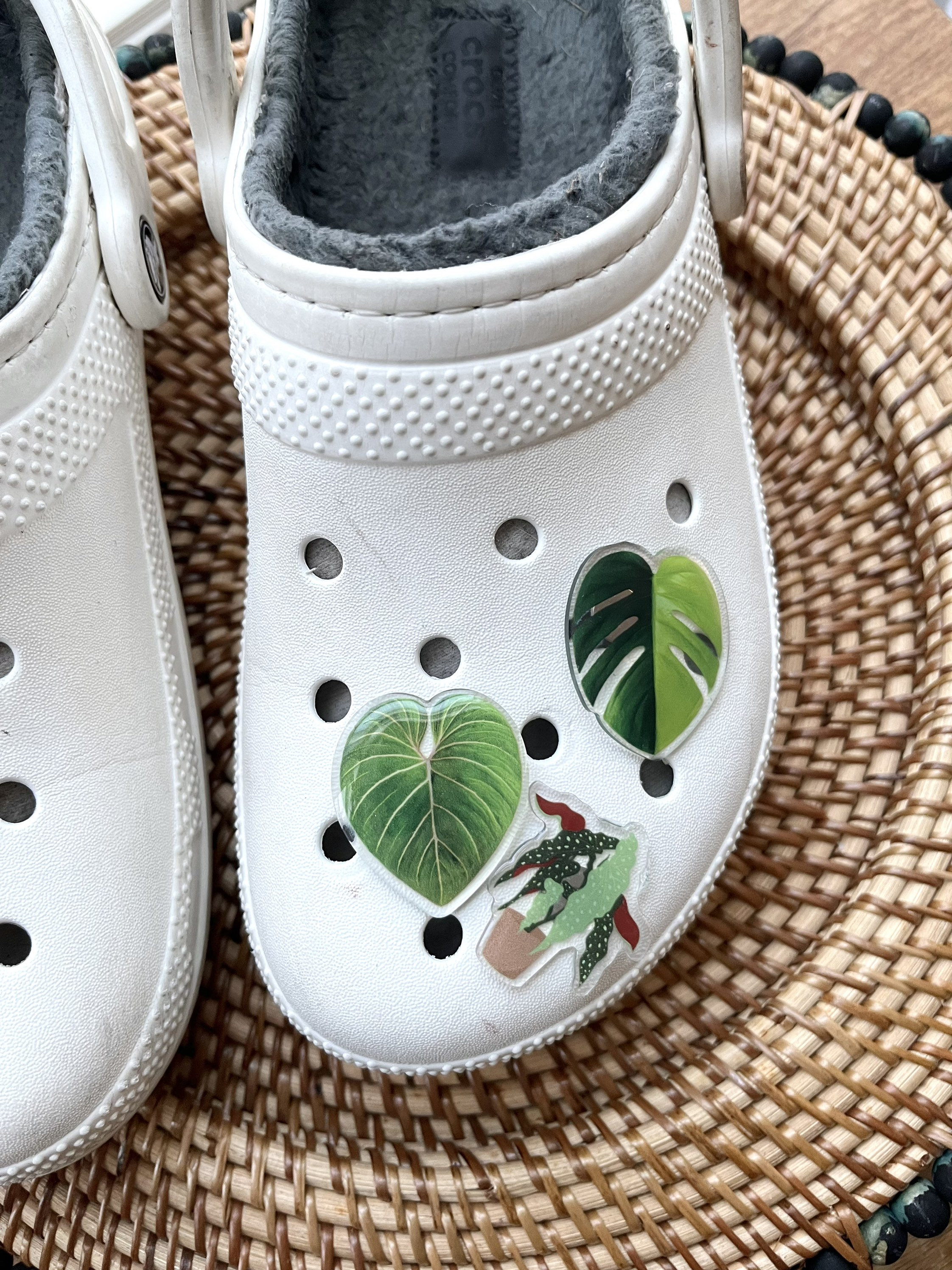 Monstera Aurea Plant Leaf Charm for Shoes Crocs Plant Charm | Etsy