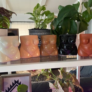 Modern Female Body Planter Pot/ Women or Girl Body Planter/ Succulent ...