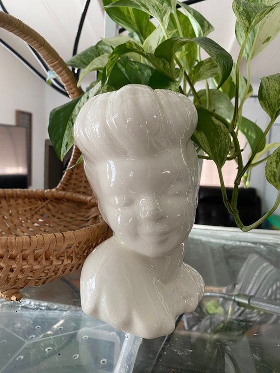 Modern Female Body Sculpture Planter Pot/ Women Face Head | Etsy