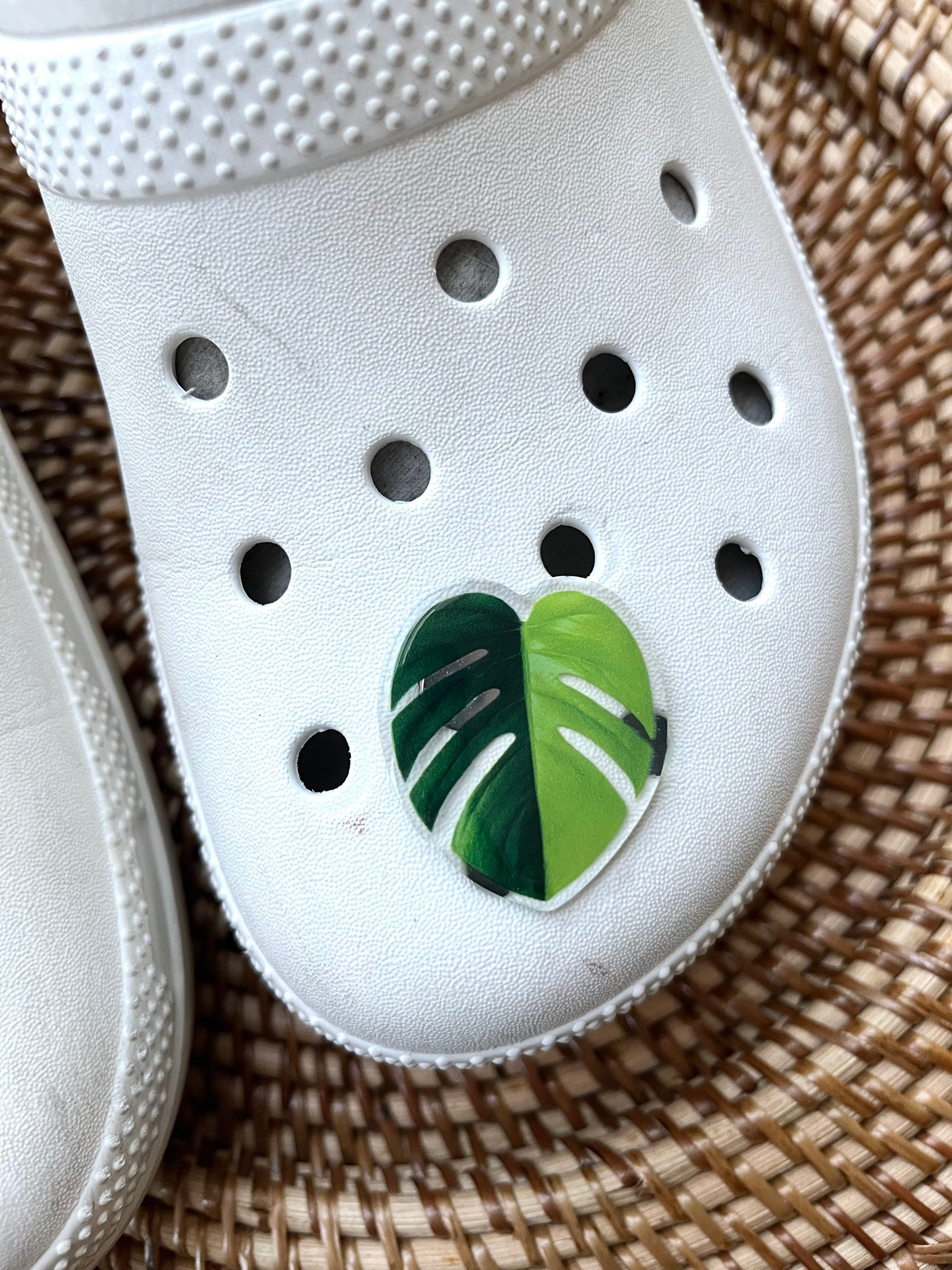 Monstera Aurea Plant Leaf Charm for Shoes Crocs Plant Charm | Etsy