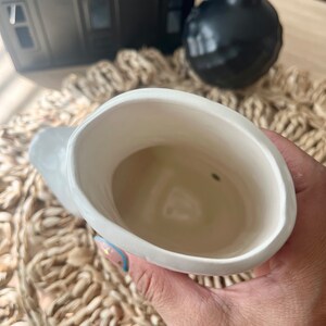 Cute Ceramic Cowboy Boot Planter Pot /succulent Planter/ off White ...