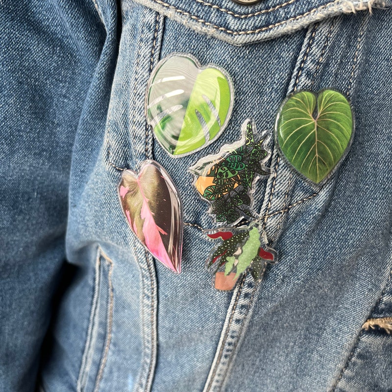 Houseplant Pin - Etsy