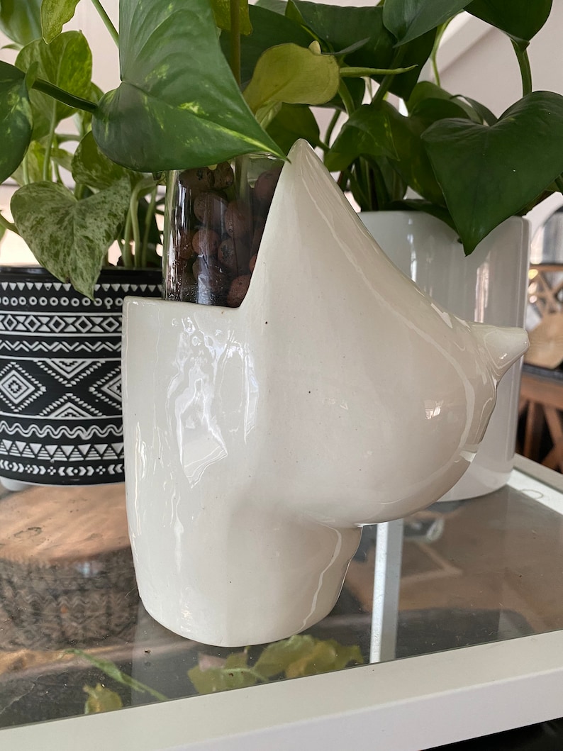 Female Body Positivity Planter Self Love Modern Tatas - Etsy