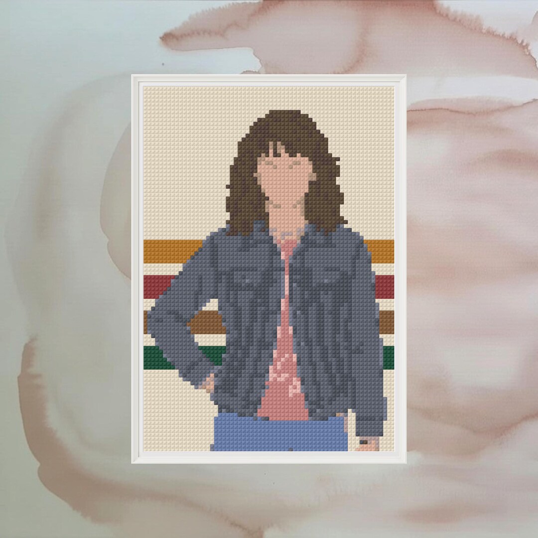 Nancy Wheeler | Stranger Things Cross Stitch Pattern (PDF) - Etsy