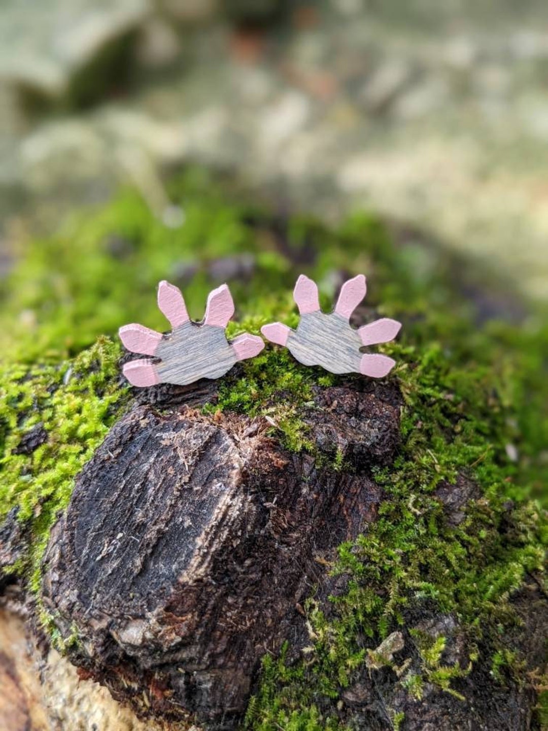 Possum Paws - Opossum Feet - Woodland Creature Earrings - Opossum ...