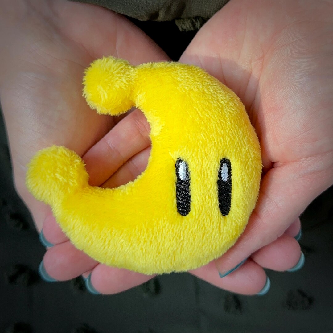 Mini Power Moon Plush // Handmade Moon Plushie // Super Mario Odyssey ...