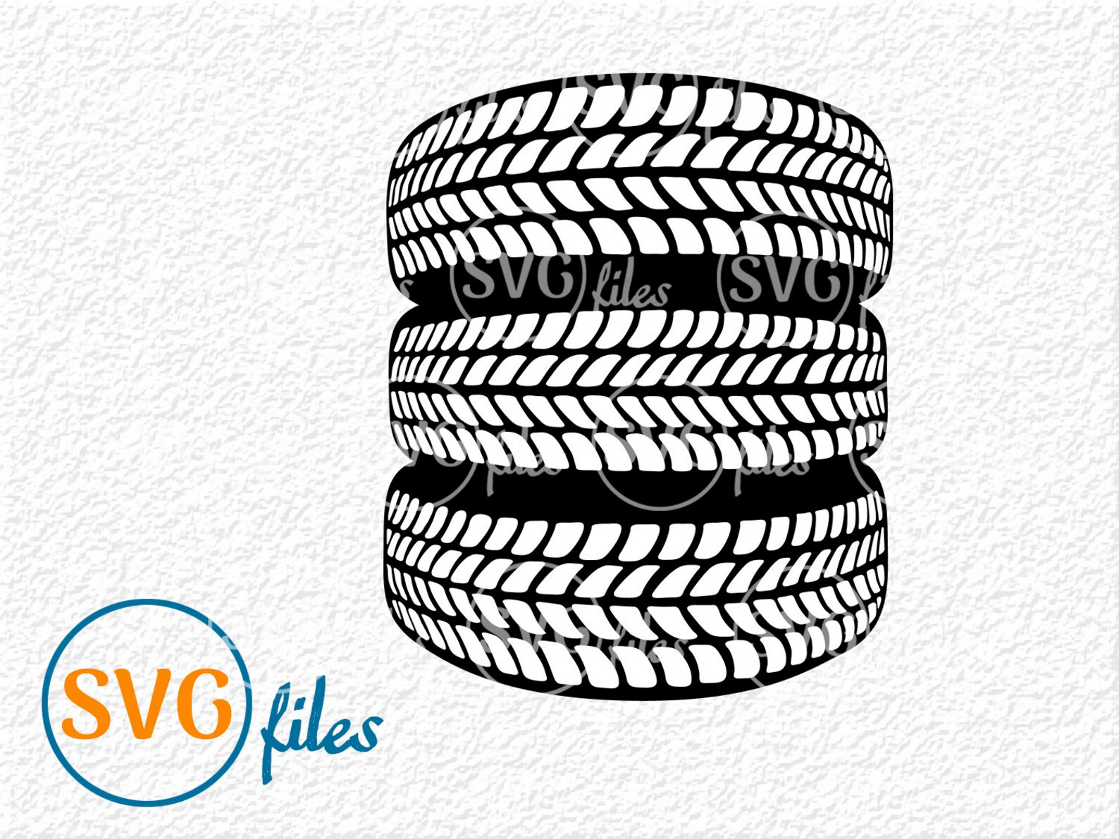 Tires SVG 4 Tires Dxf Tires Silhouette Tires Decal | Etsy