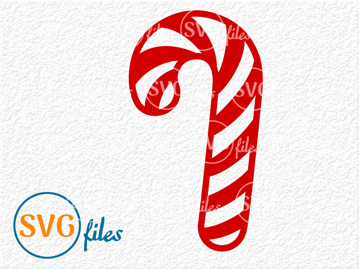 Candy Cane Svg Candy Cane Cut File Candy Cane Cricut Candy Etsy