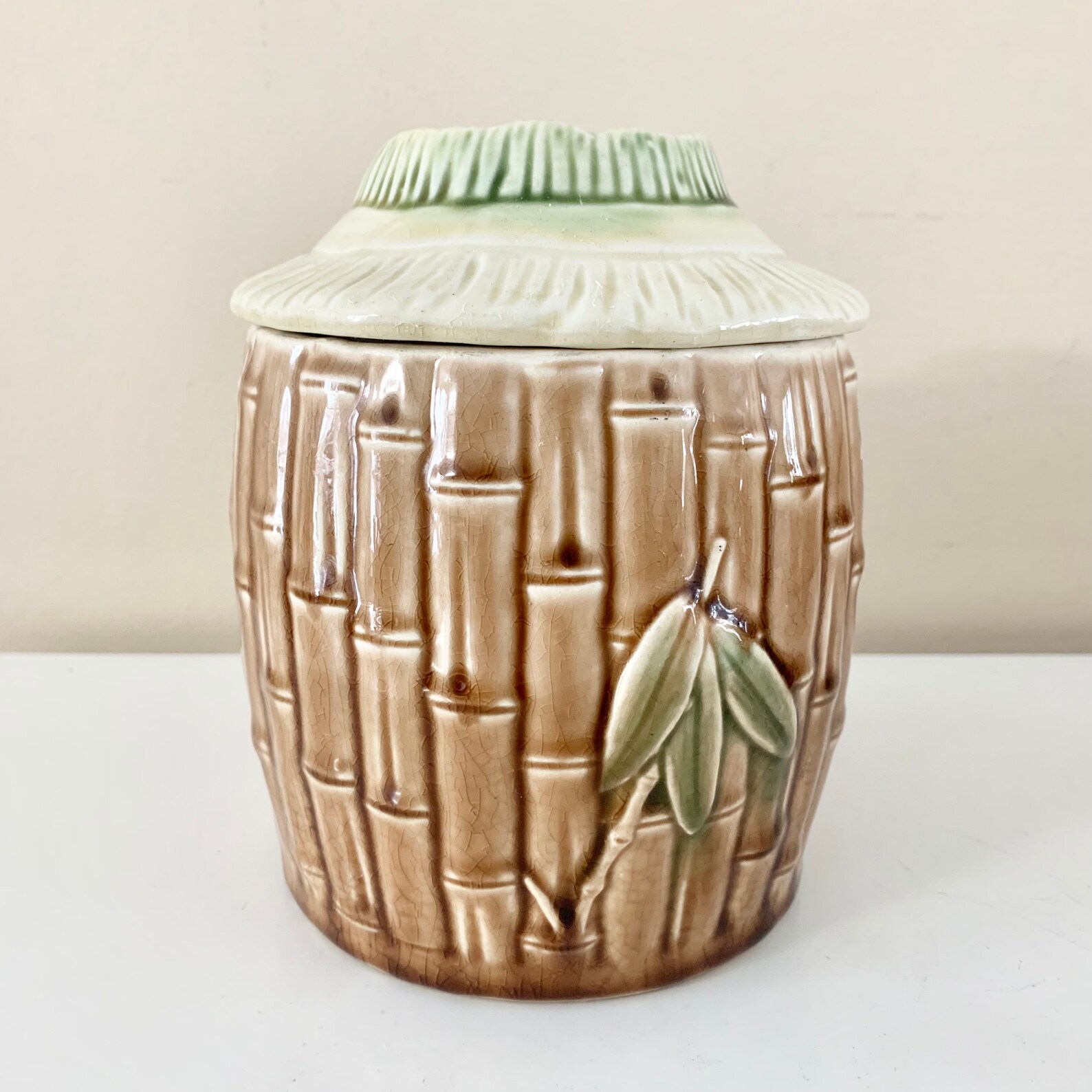 Vintage Lefton ESD Bambi Cookie Jar Canister Hand-painted | Etsy