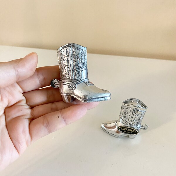 Cowboy Salt and Pepper Shakers Vintage - Etsy