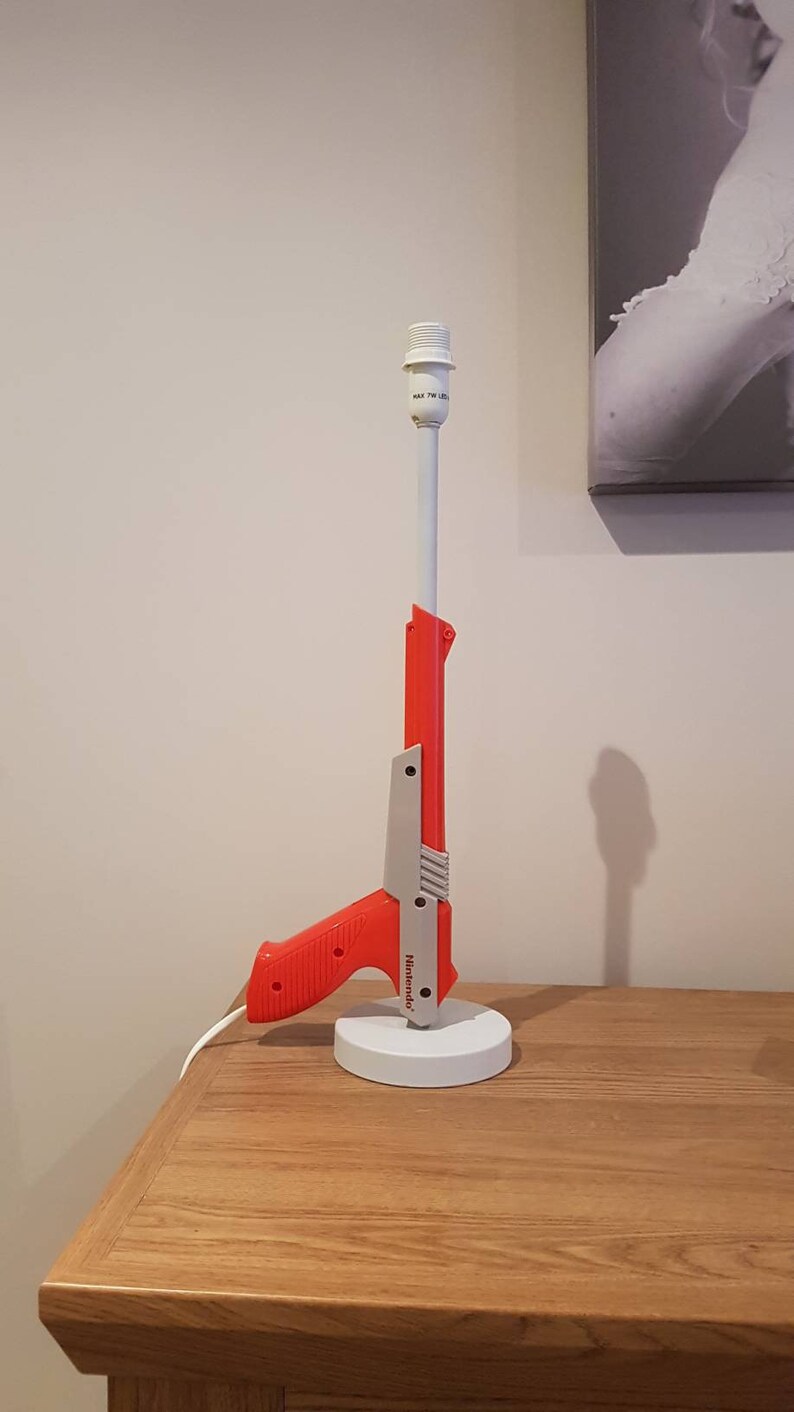 Nintendo Zapper Lamp Retro Lightgun NES - Etsy