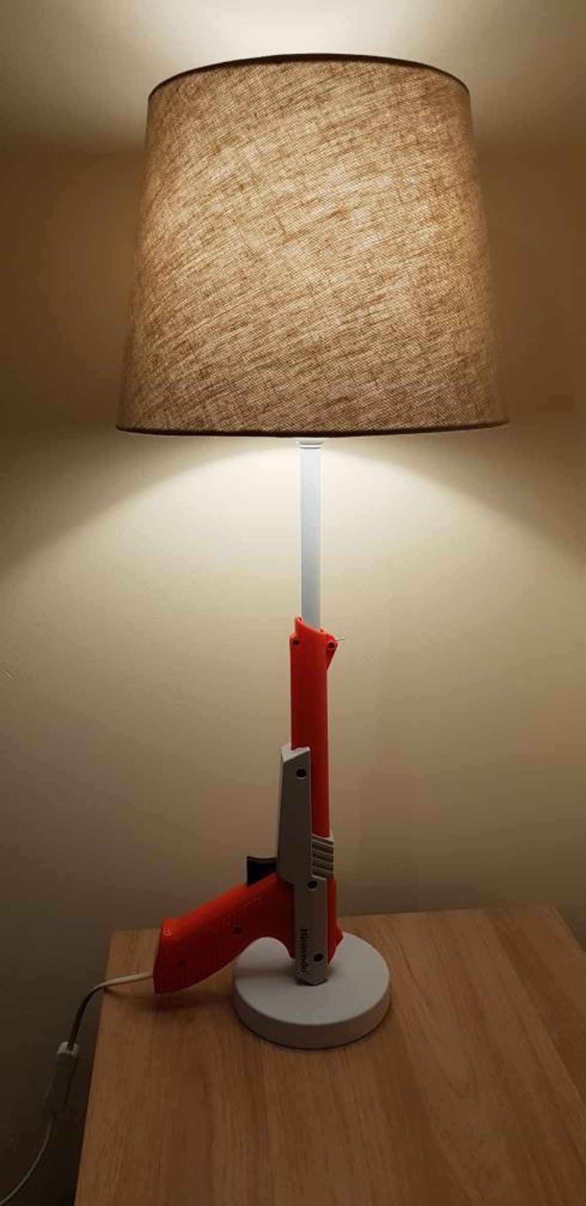 Nintendo Zapper Lamp Retro Lightgun NES - Etsy